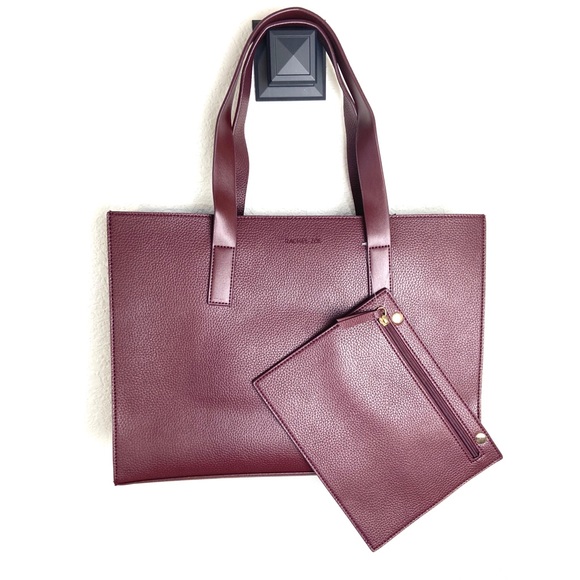 Rachel Zoe | Bags | Nwt Curateur Rachel Zoe Burgundy Tote | Poshmark